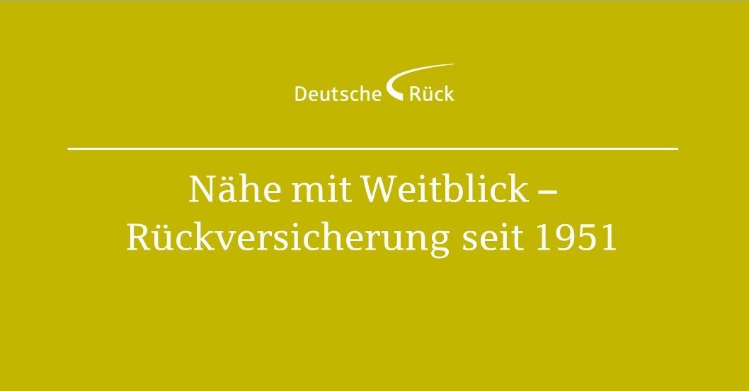 Deutsche Rück: Rückversicherung seit 1951